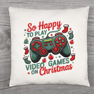 Christmas Gamer Embroidery Design – Holiday Video Game Embroidery ...