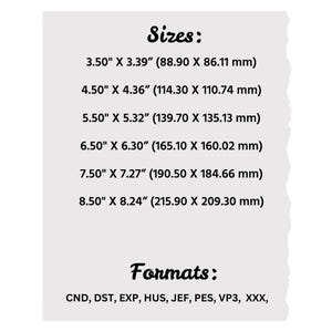 Solar System Embroidery Design: Colorful Planets Machine Embroidery ...