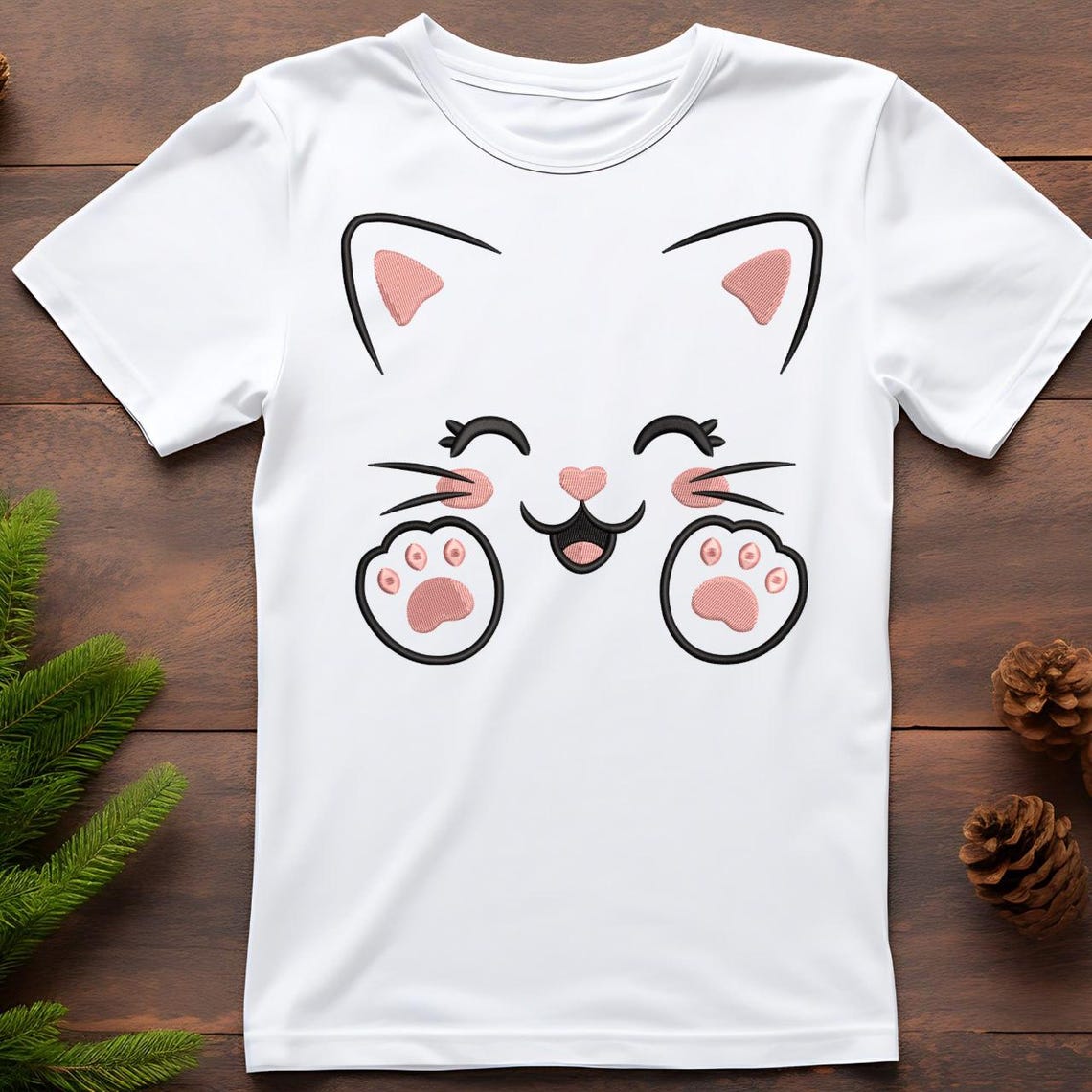Cute Cat Face Paws – Kawaii Kids - Etsy