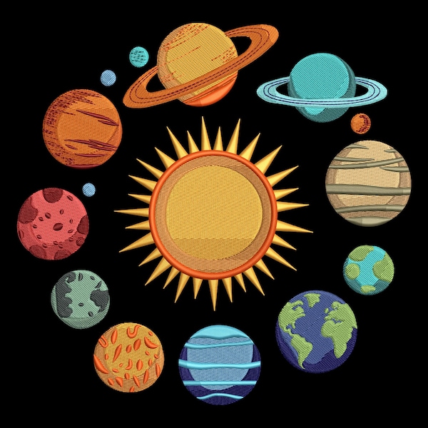 Solar System Sewing Patterns - Etsy