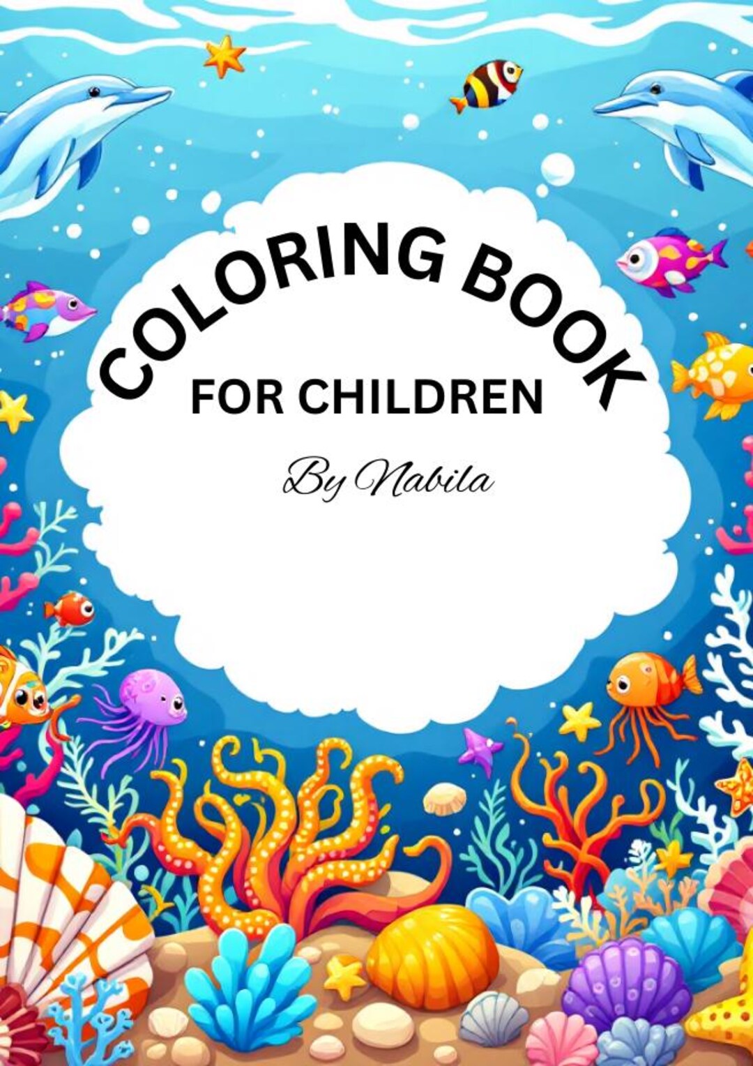 Ocean Wonders: A Children's Journey Through Coloring and Discovery - Etsy