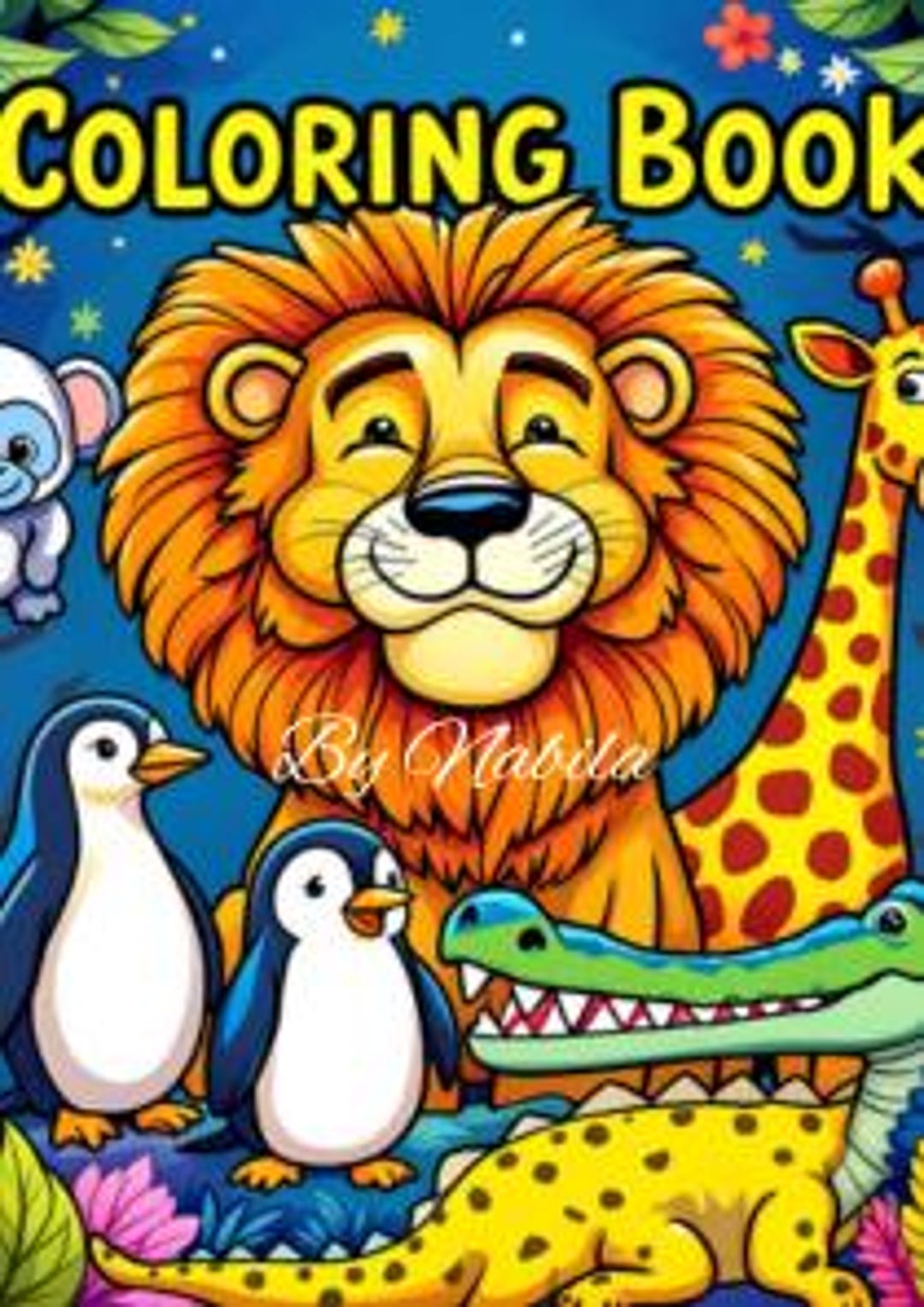 Jungle Jamboree: A Wild Coloring Adventure - Etsy