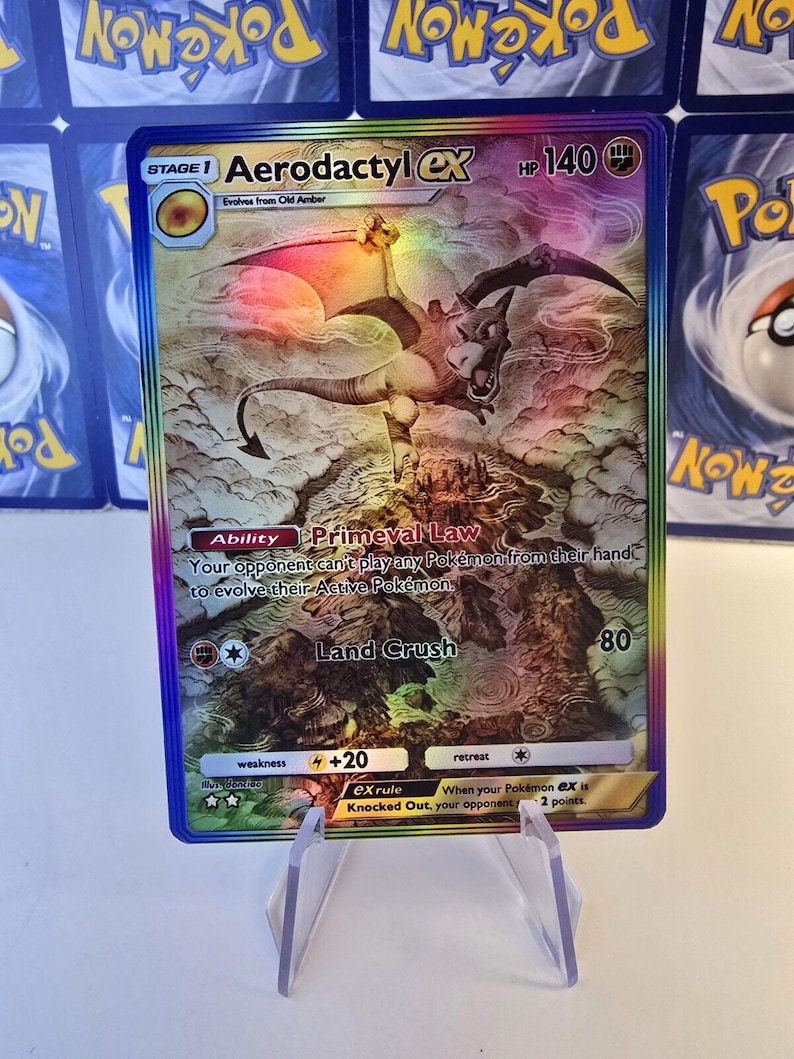 Mewtwo Ex Pokemon Card Replica Proxy Cards, Drop Down Card Selection - Etsy