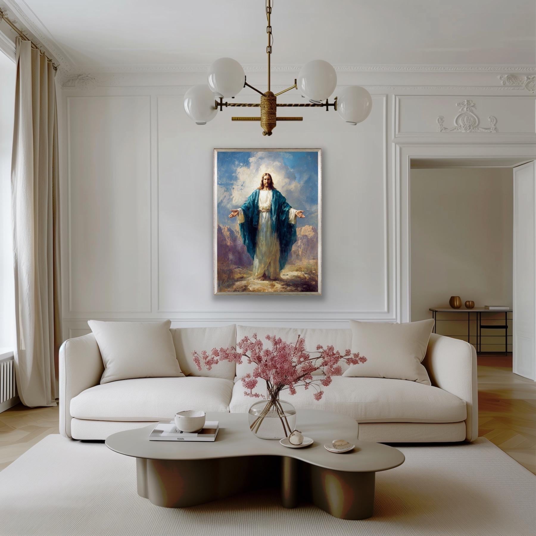 Jesus Christ Portrait Oil Painting | Religious Wall Art | Christian ...
