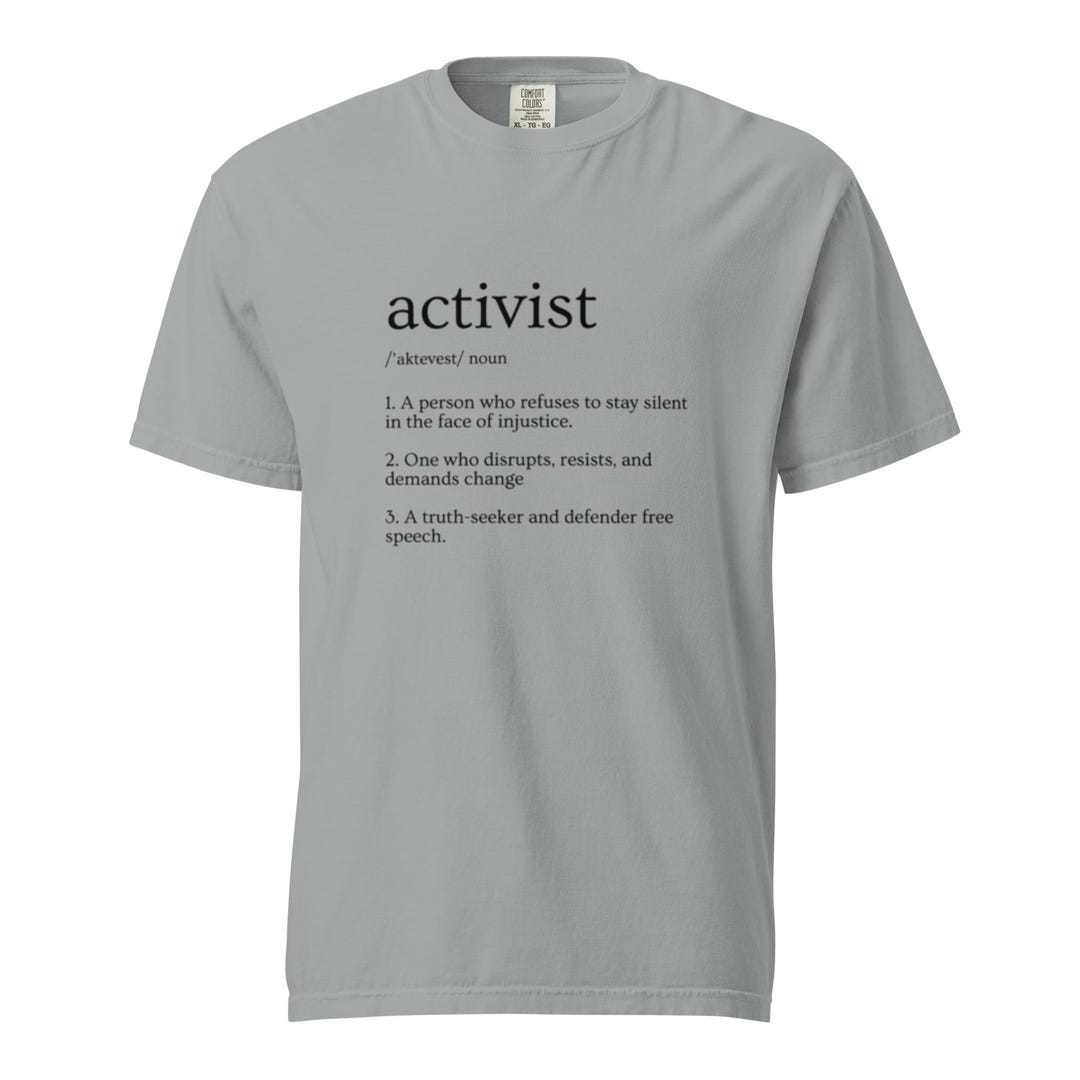 Activist Definition Social Justice Protest Defined Comfort Colors ...
