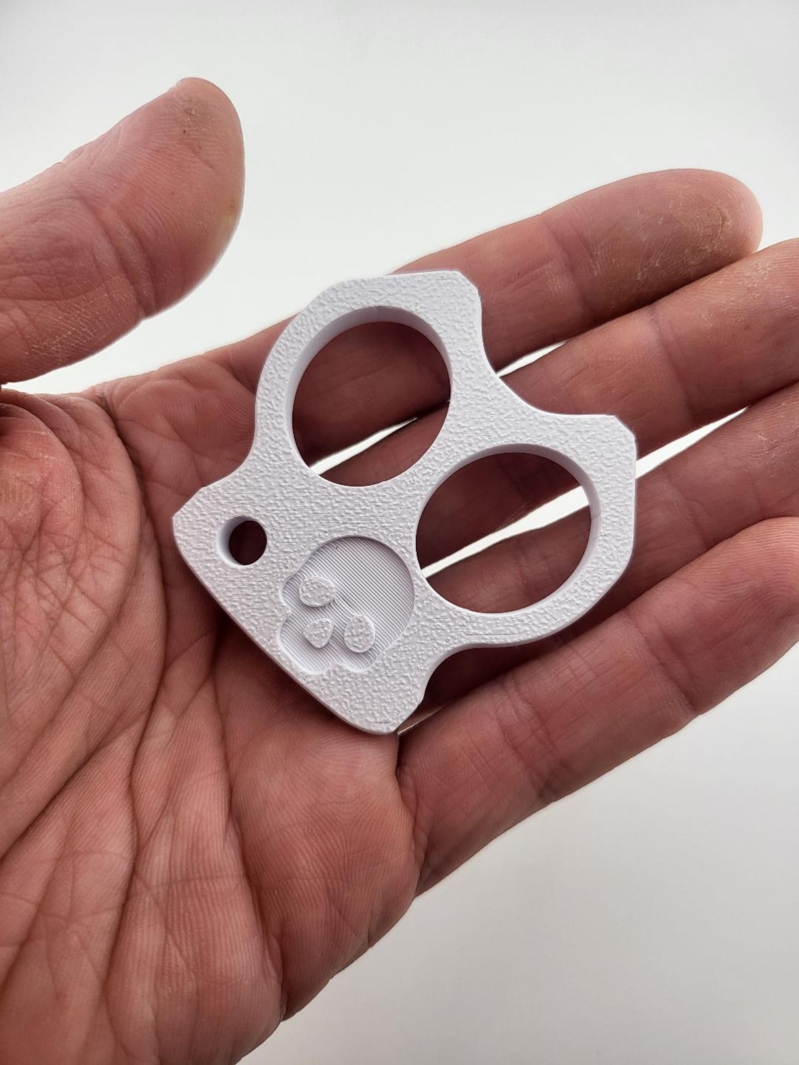 Brass Knuckles Keychain and Fidget Toy - Etsy