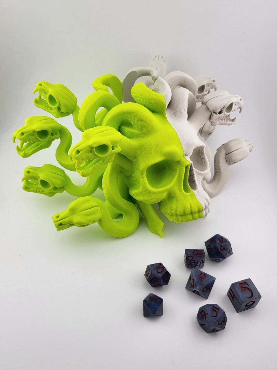 Medusa Skull Dice Tower Mythology Dice Tower Tabletop RPG Decor - Etsy