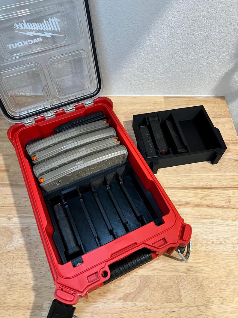 Milwaukee Packout Magazine Insert | AR & Glock Mag Organizer - Etsy