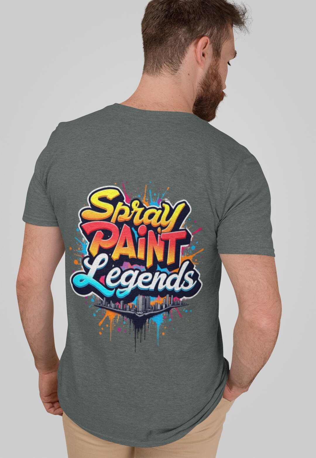 Spray Paint Legends T-shirt - Iconic Street Art Tee - Unisex, Eco ...
