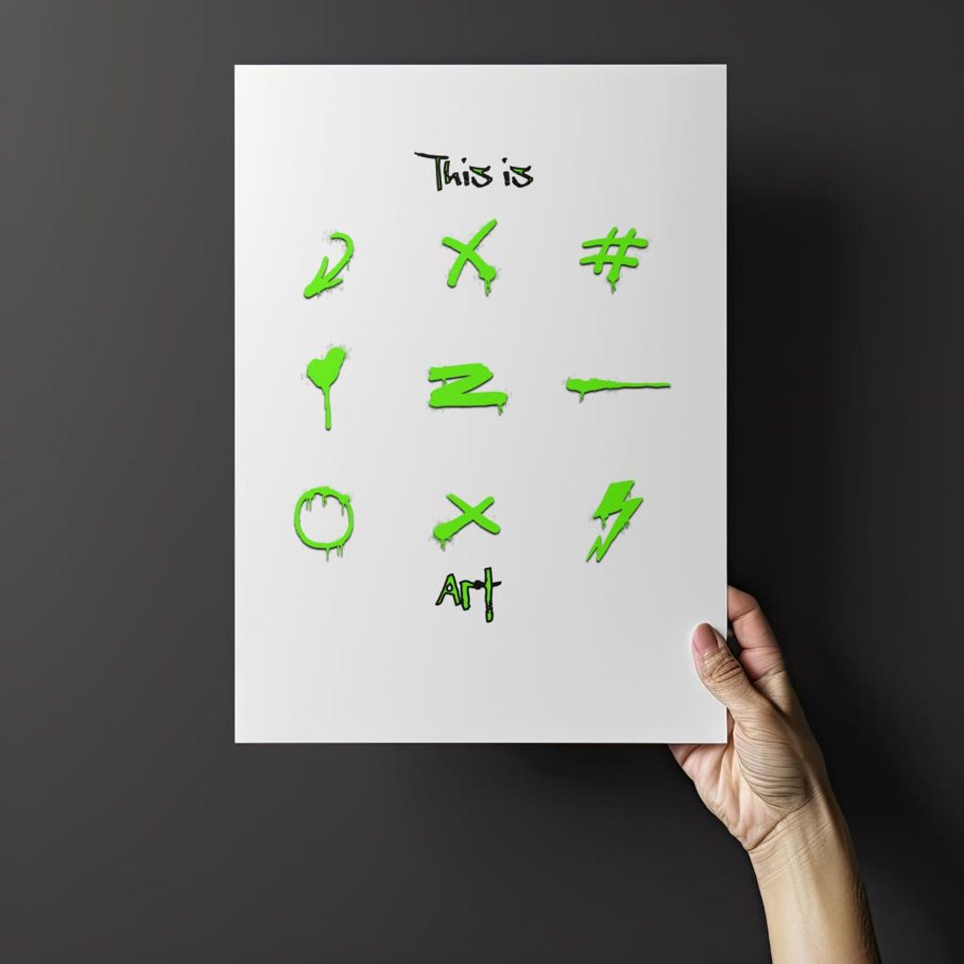 Spray Art Design - Fine Art Posters - Etsy