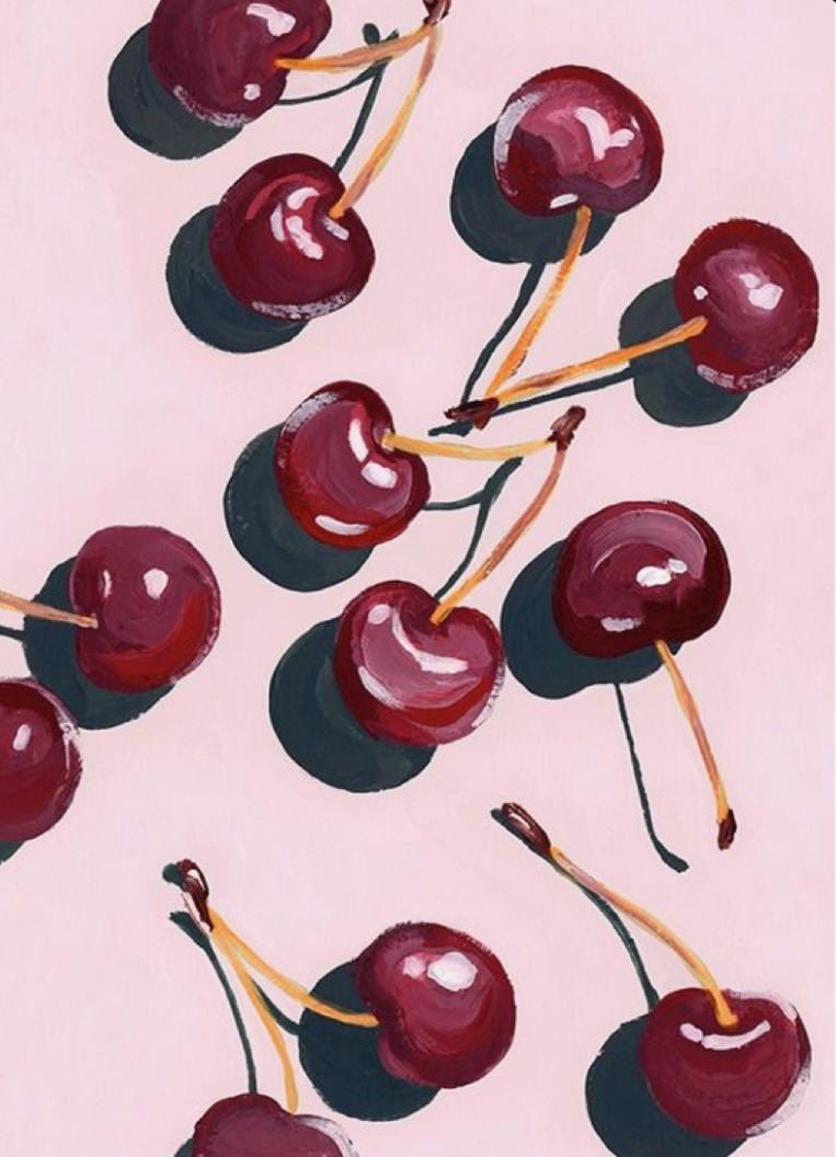 Cherry Poster - Etsy