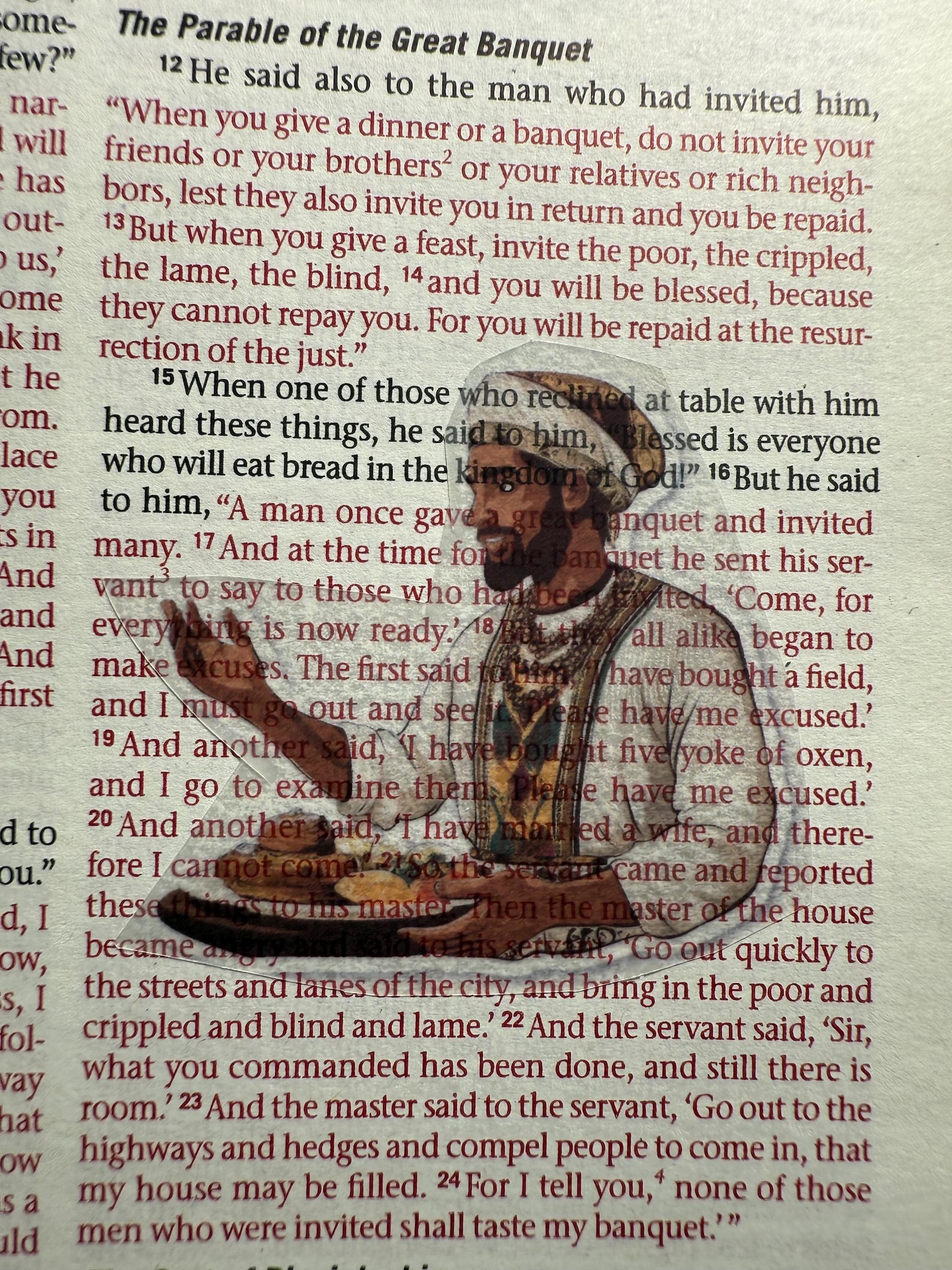 Jesus Christ Parables and Miracles - Clear Scripture Stickers - Etsy