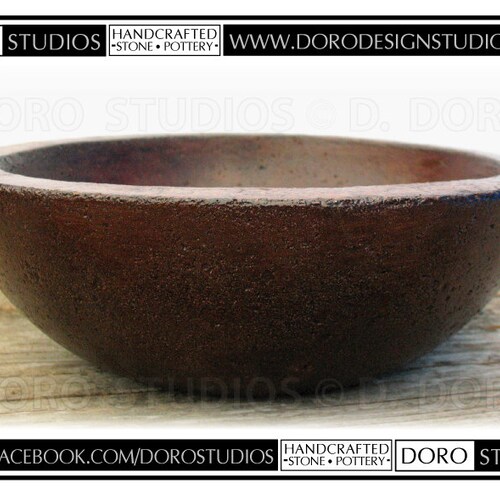 Rustic Look Handcrafted Bowl Home Decor 9.75 Bowl - Etsy