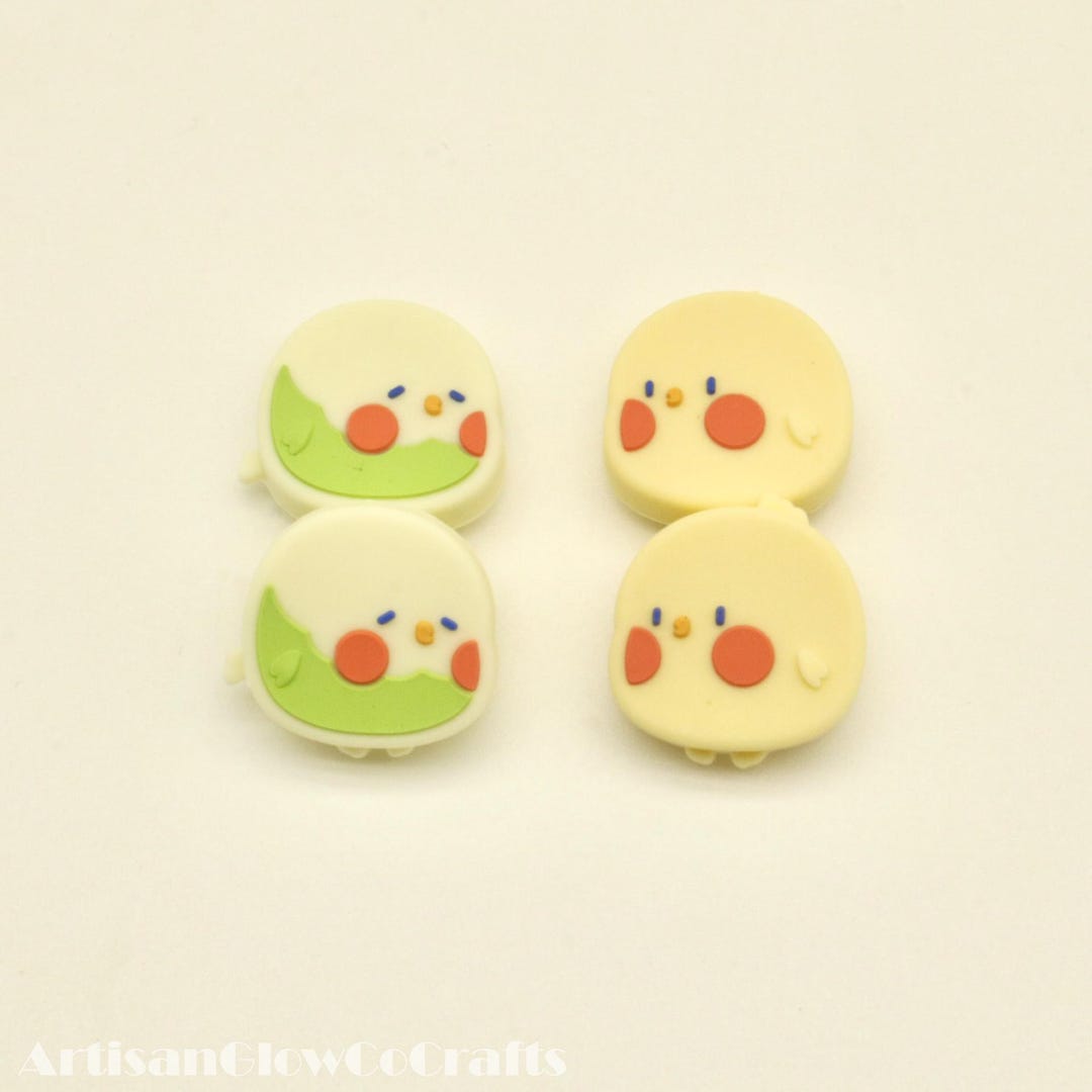 Cute Parrot & Chicken Thumb Grip Caps for Switch / Switch Lite / Switch ...