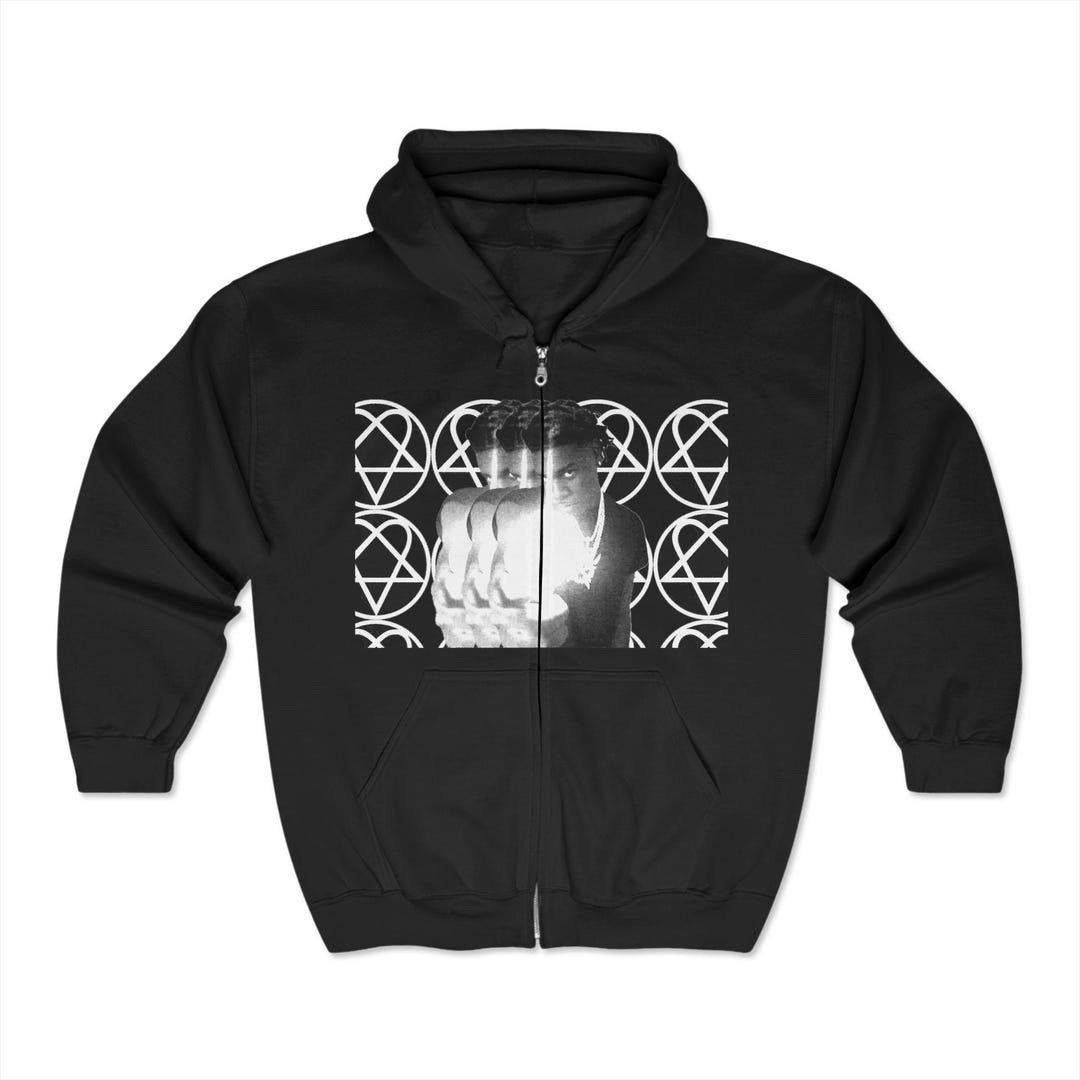 Ken Carson A Great Chaos Zip Hoodie, Trendy Graphic Sweatshirt for Casual Wear, Perfect for ...