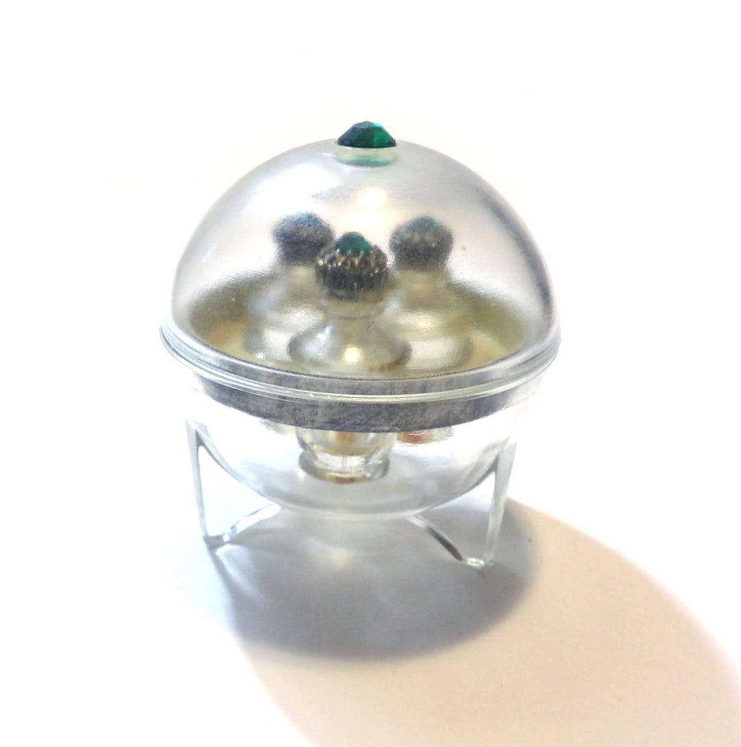 Rare Vintage 1930s DUVINNE Art Deco Perfume Bottle Glass Set Orb - Etsy