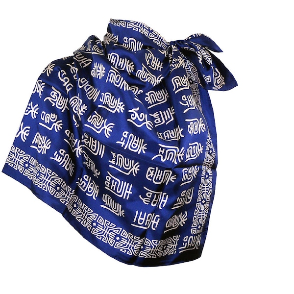 Chinese Character Scarf - Etsy