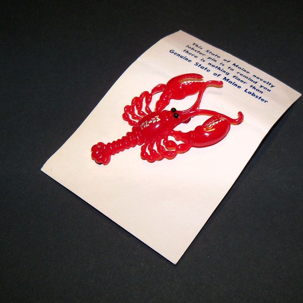 Lobster Pin - Etsy