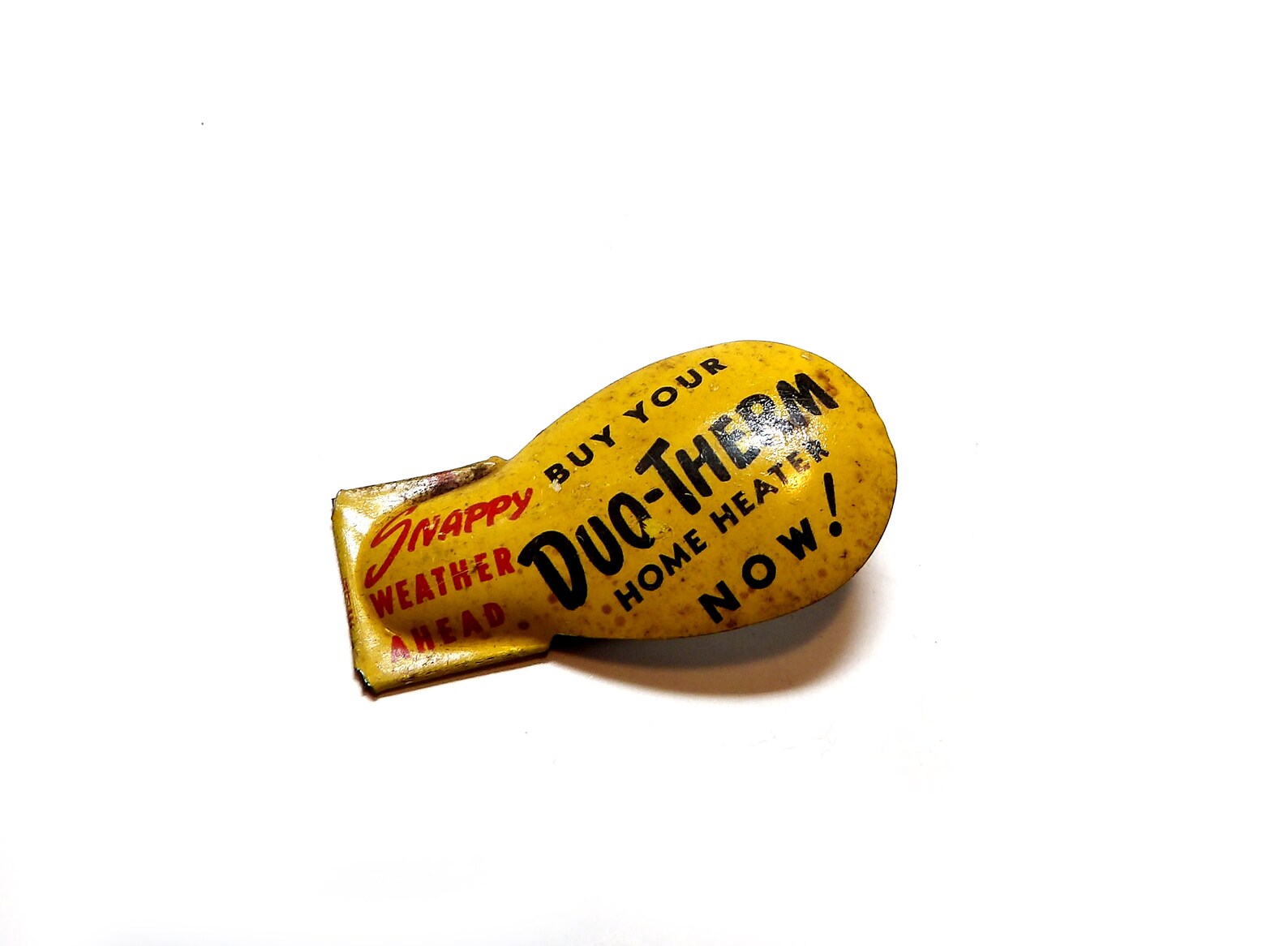 Vintage Tin Litho Metal Toy CLICKER - Snappy Weather Ahead, Buy Your ...