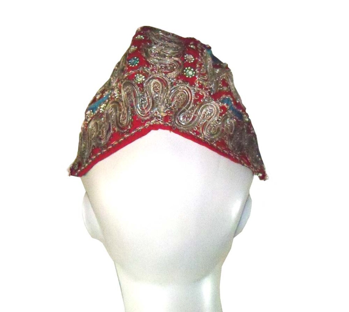 Antique 1893 Victorian Holland Dutch Cap Vintage Folk Hat - Etsy