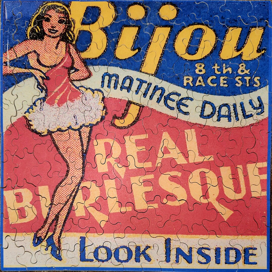 1010-69 Bijou, Real Burlesque Look Inside Matchbook Cover - Etsy
