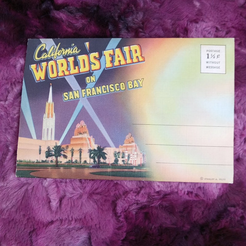Worlds Fair Postcard - Etsy