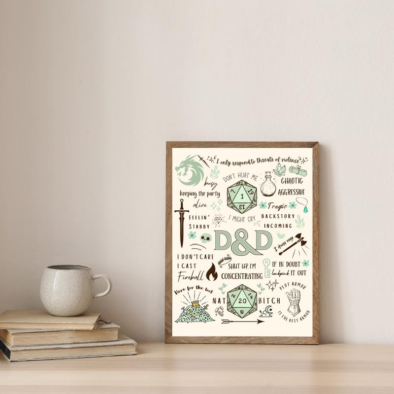 Quote of the Dnd - Etsy