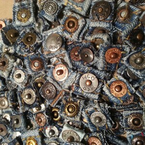 100 RIVETS Reclaimed Blue Jean RIVETS Designer Names Great Variety Name ...
