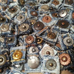 100 RIVETS Reclaimed Blue Jean RIVETS Designer Names Great Variety Name ...