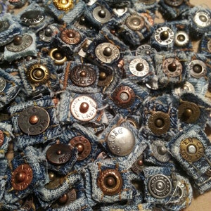 100 RIVETS Reclaimed Blue Jean RIVETS Designer Names Great Variety Name ...