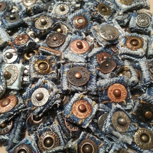 100 RIVETS Reclaimed Blue Jean RIVETS Designer Names Great Variety Name ...