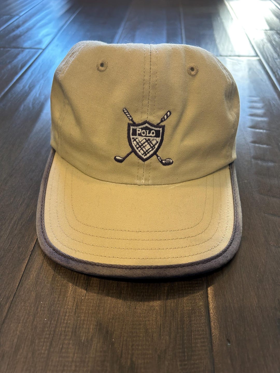 Rare Vintage 1990s Ralph Lauren Polo Golf Beige Golfing Hat - Etsy