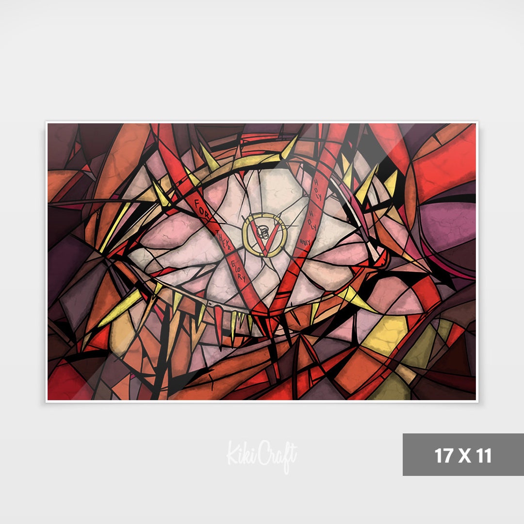 Children of the Vault Stained Glass Mural Print - Etsy