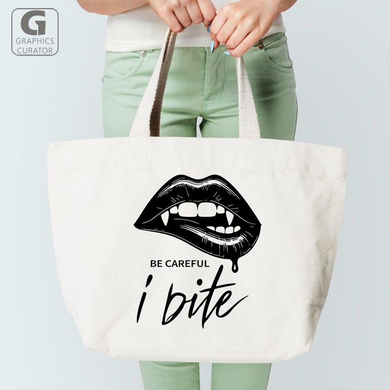 I Bite Vampire Fangs SVG PNG Vector Clipart Printable PDF Fantasy ...