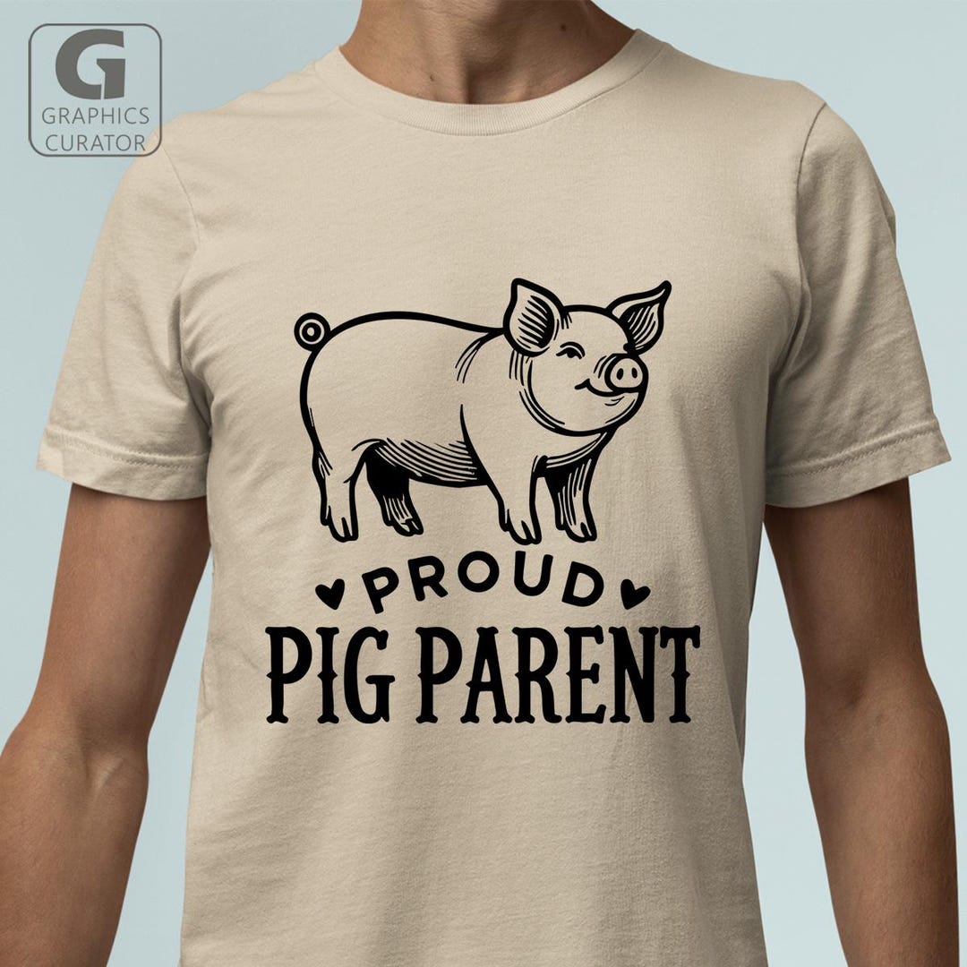 Proud Pig Parent SVG, Show Pig Lover PNG, Funny Livestock Digital Cut ...
