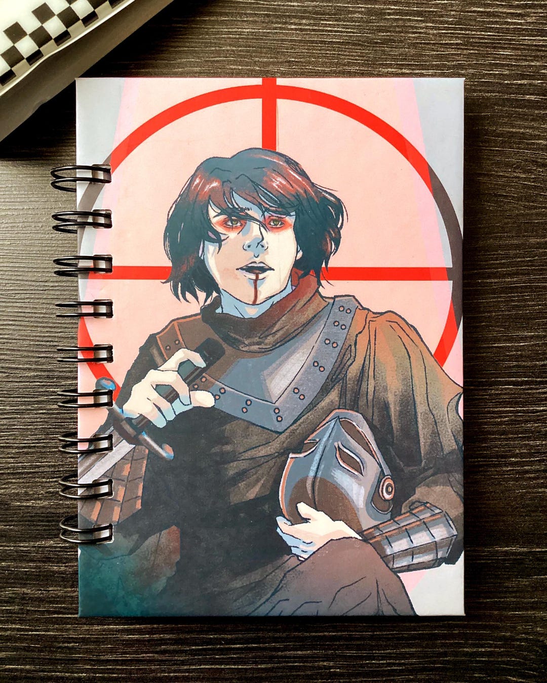 Gerard Way Armored Ring Bound Notebook - Etsy