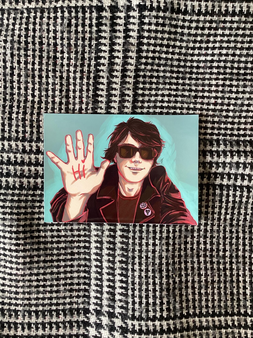 Smiling Gerard Way Sticker - Etsy