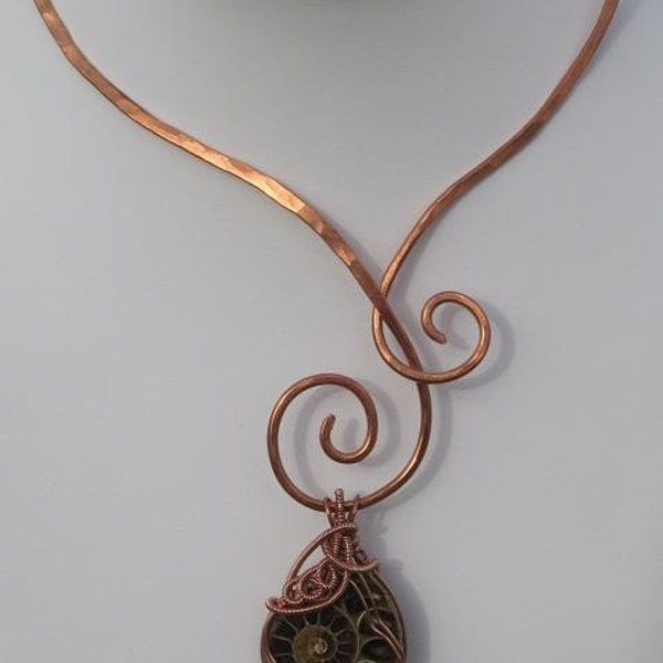 Copper Collar - Etsy