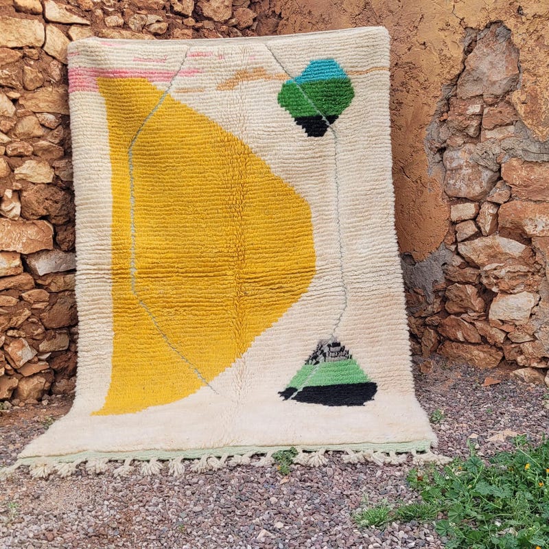 Yellow Moroccan - Etsy
