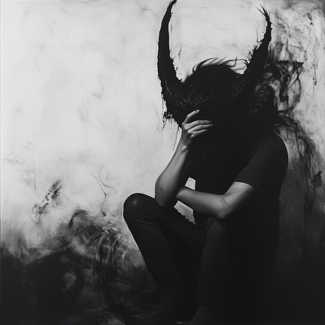Dark Reflections - Gothic Surreal Art, Horror Wall Print, Macabre ...