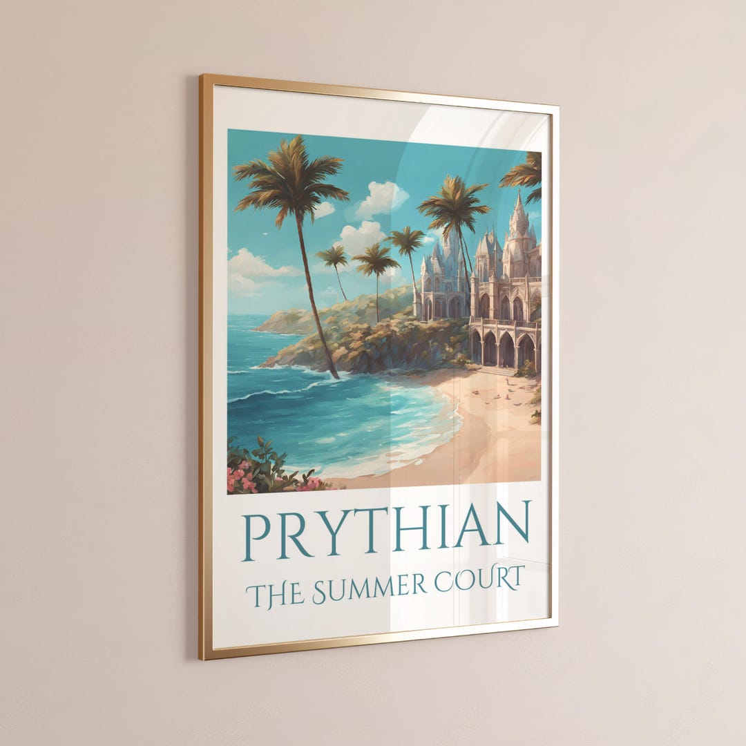 The Summer Court ACOTAR Print - ACOTAR Digital Poster - Prythian ACOTAR ...