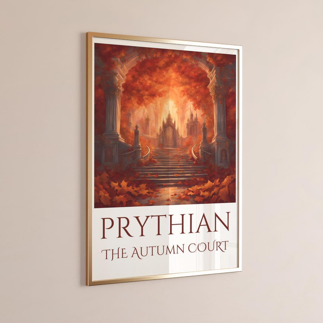 The Autumn Court ACOTAR Print - ACOTAR Poster - Prythian ACOTAR - A ...