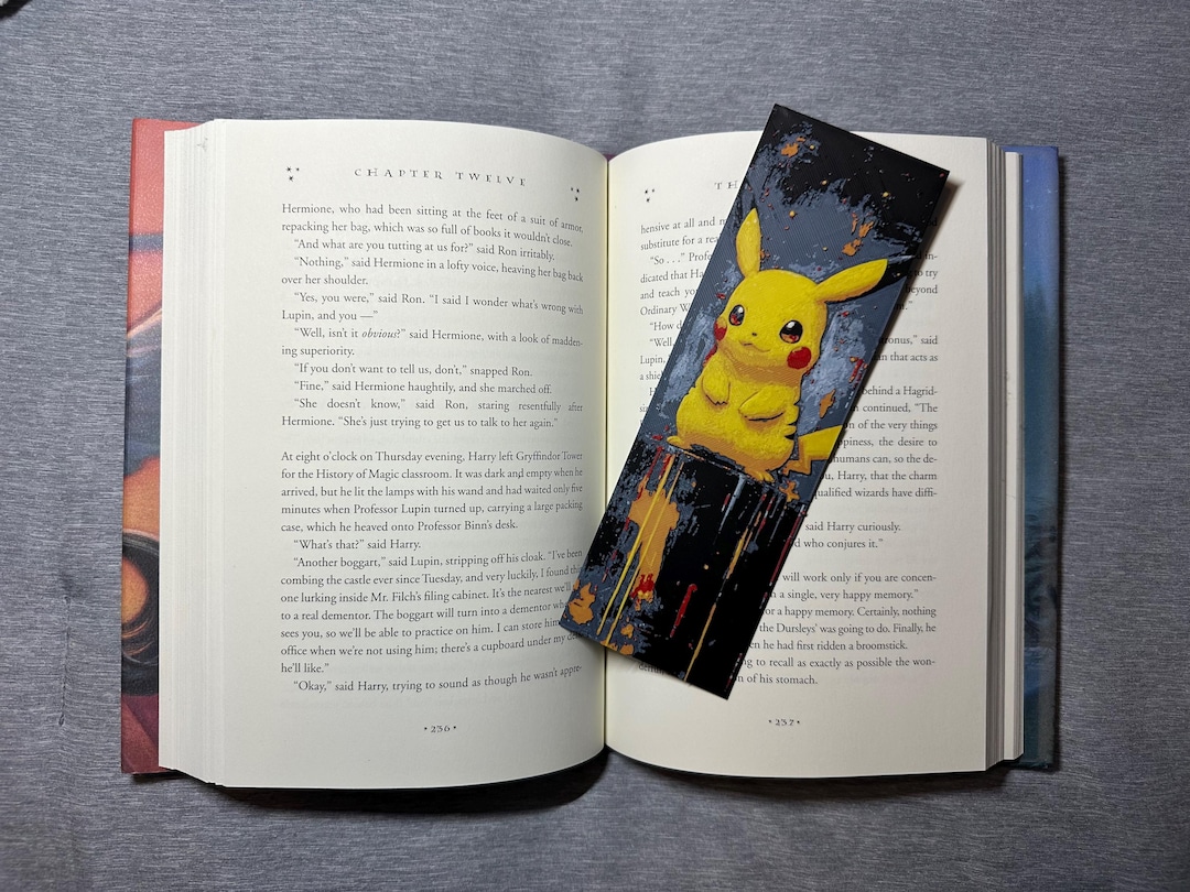 Pikachu Hueforge Bookmark, Pokemon Bookmark - Etsy