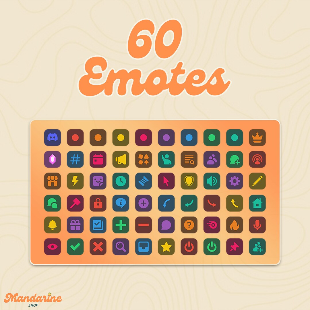 Icons Discord Emotes | 60 Icons, Emotes for Discord | Productivity ...