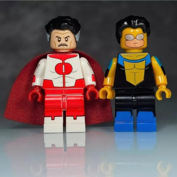 Invincible Legos - Etsy