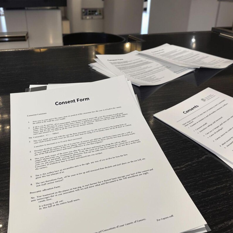 IV Hydration Therapy - Consent Form - Etsy