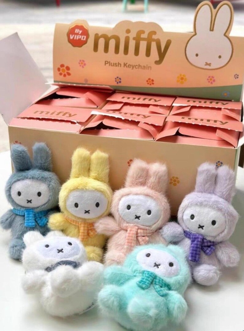 Miffy Keychain Blind Box [instock] - Etsy