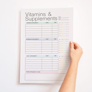 Daily Medication to Do List | Printable Editable Medicine Log Book ...
