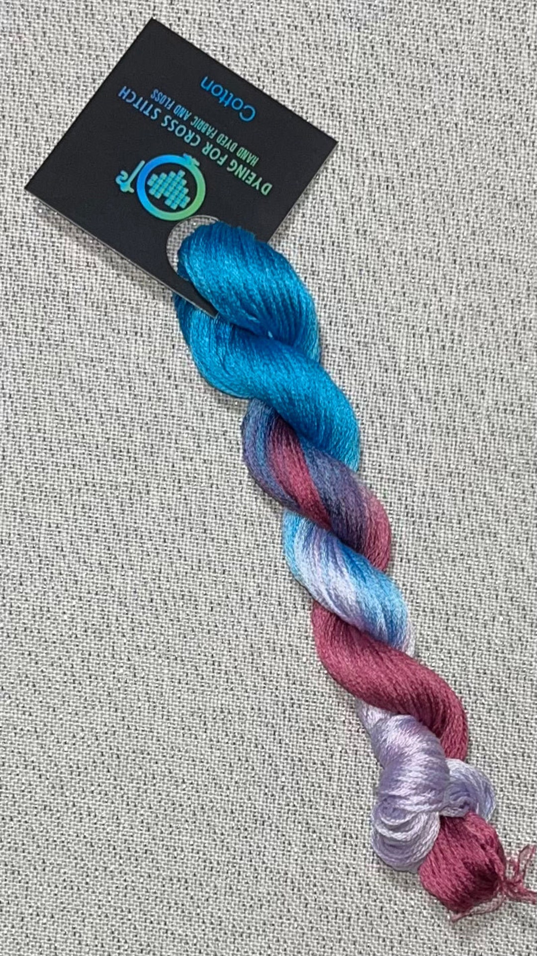 Hand Dyed DMC Floss - Variegated Embroidery Thread for Cross Stitch ...