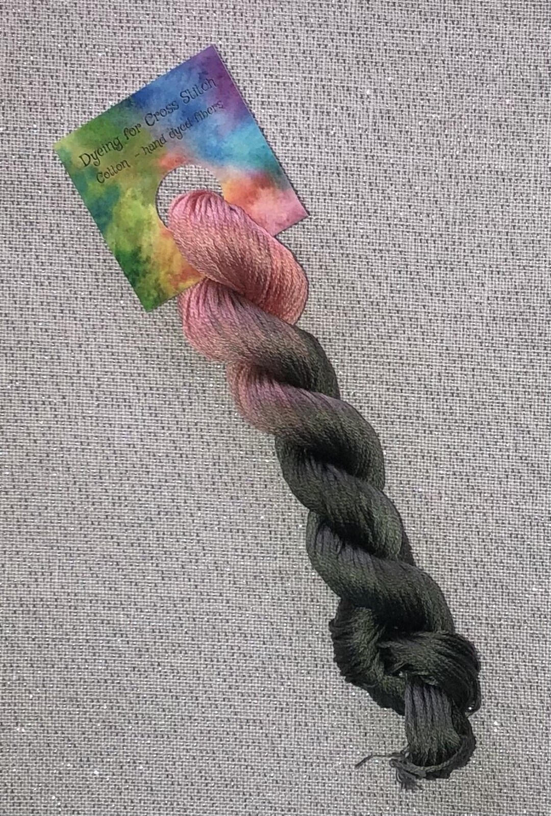Handgefärbtes DMC Stickgarn Stickgarn für Kreuzstich Pink Camo - Etsy ...